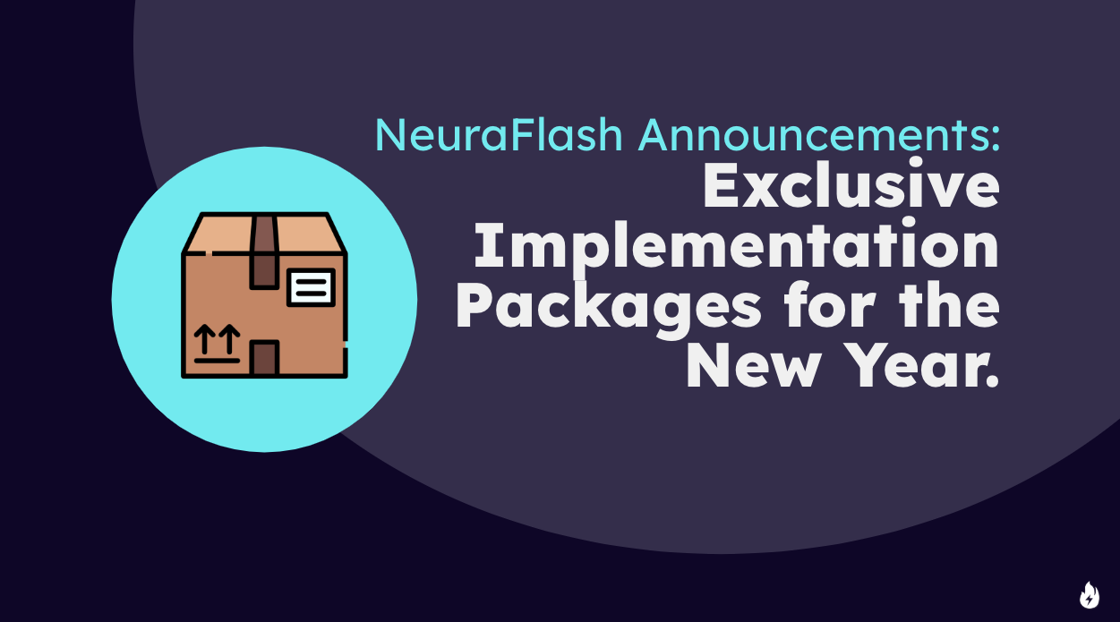 NeuraFlash Announces Exclusive Offerings for the New Year