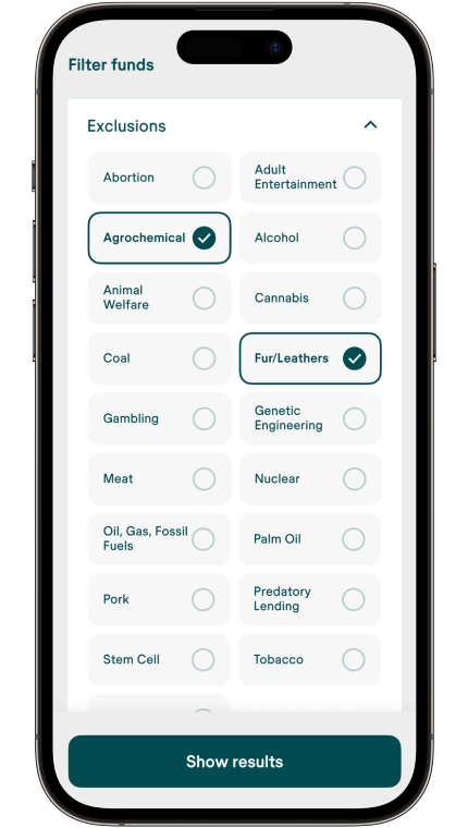 Sustainable investment with Moniflo: Our concept