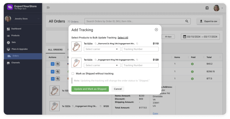 Multichannel eCommerce Order Management | ExportYourStore