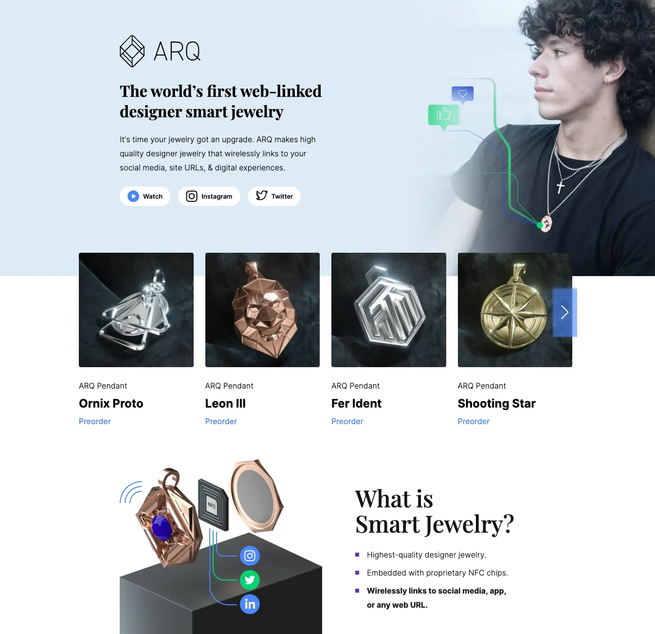 ARQ Smart Jewelry - Reserve