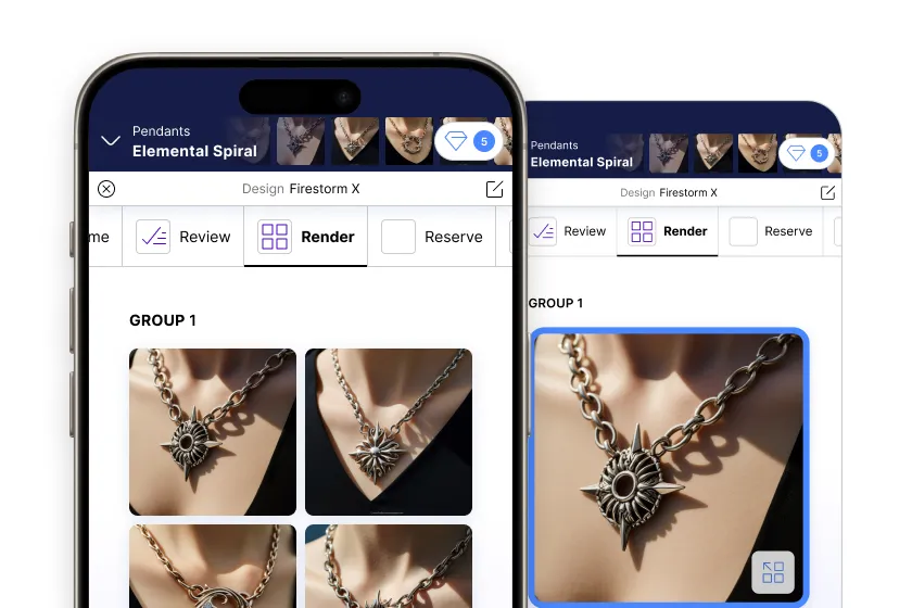 ARQ AI Jewelry Design App - Early Access
