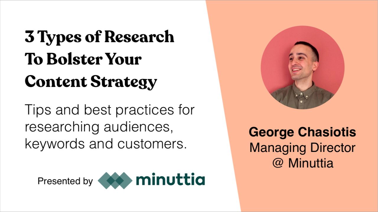 The 3 Types of Research to Help You Define Your Content Strategy