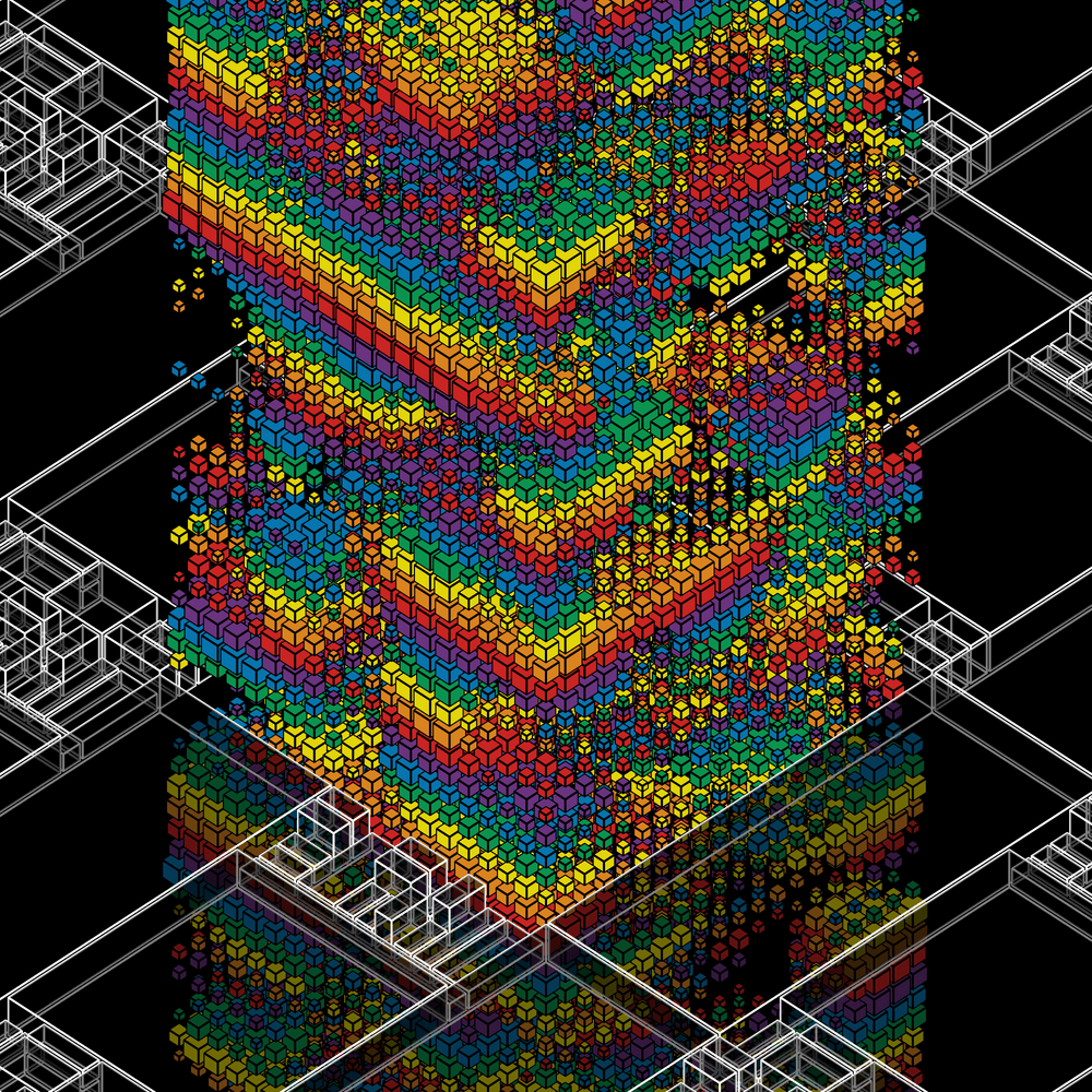Block Party by Andrew McWhae | Holoframe Showroom
