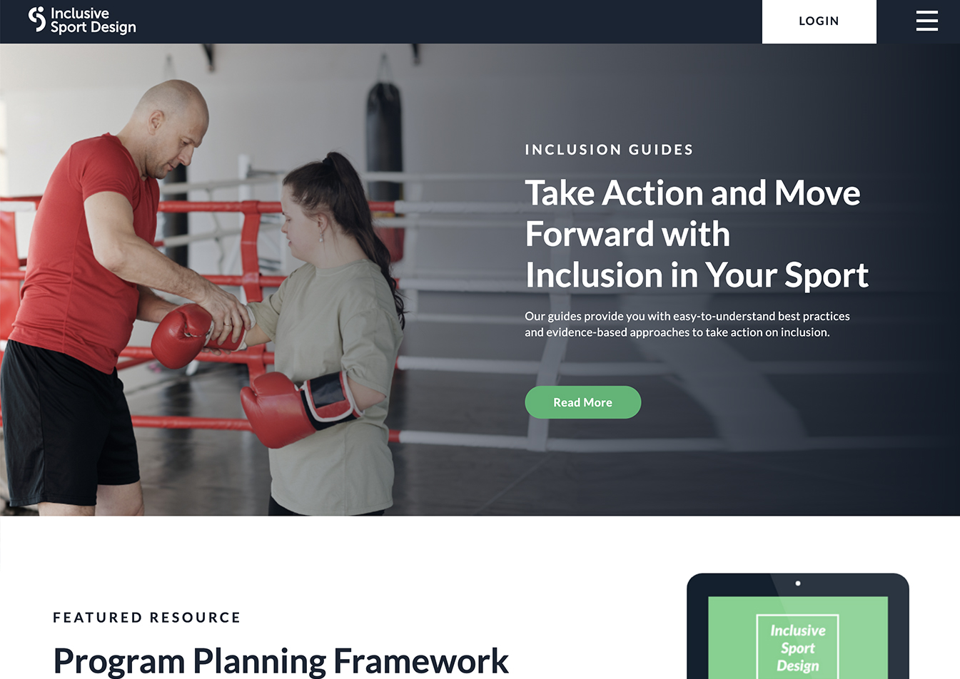 Inclusion Guides | Inclusive Sport Design