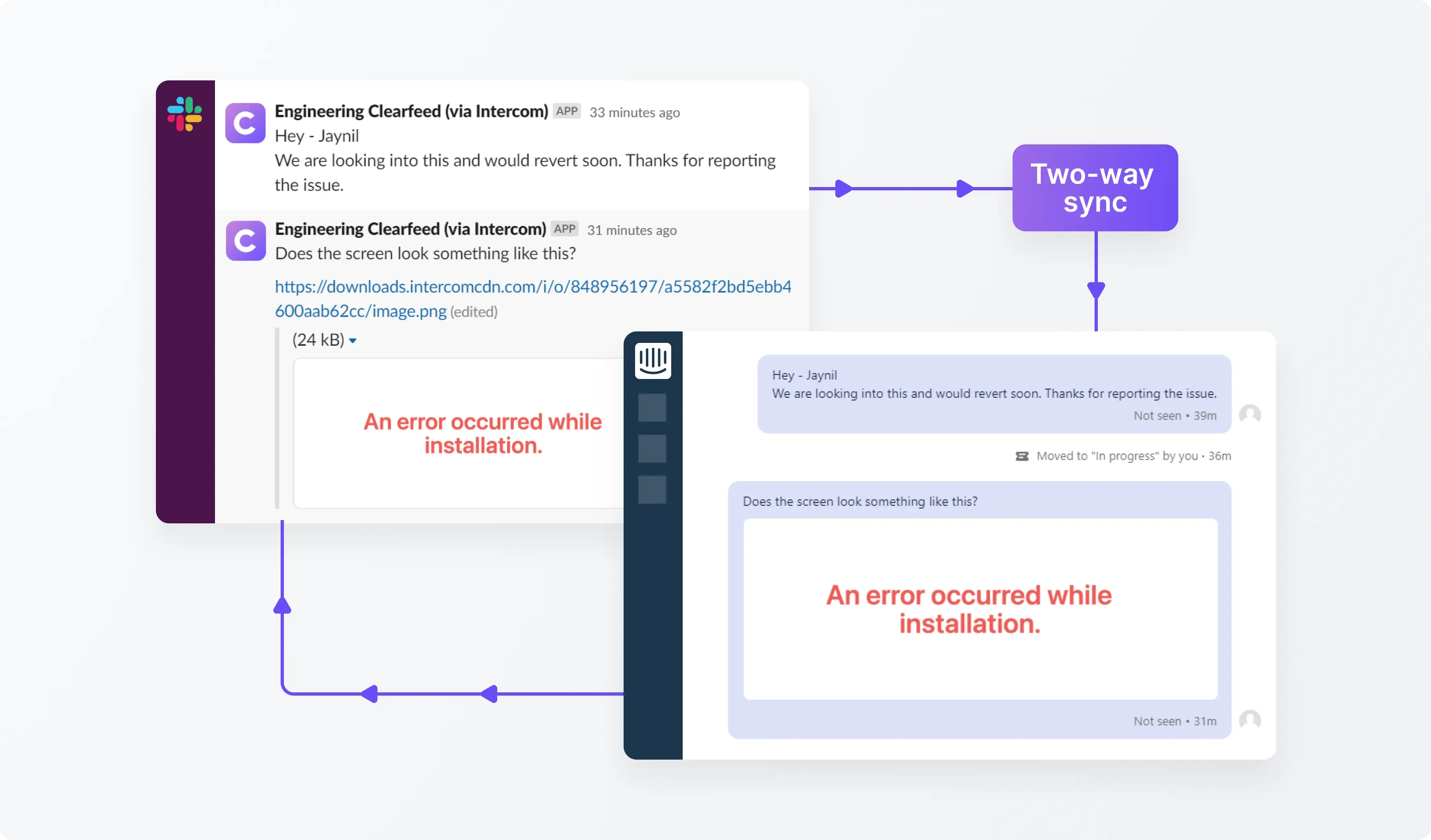 Streamline Communication and Support Workflows With ClearFeed's Slack-Intercom Integration
