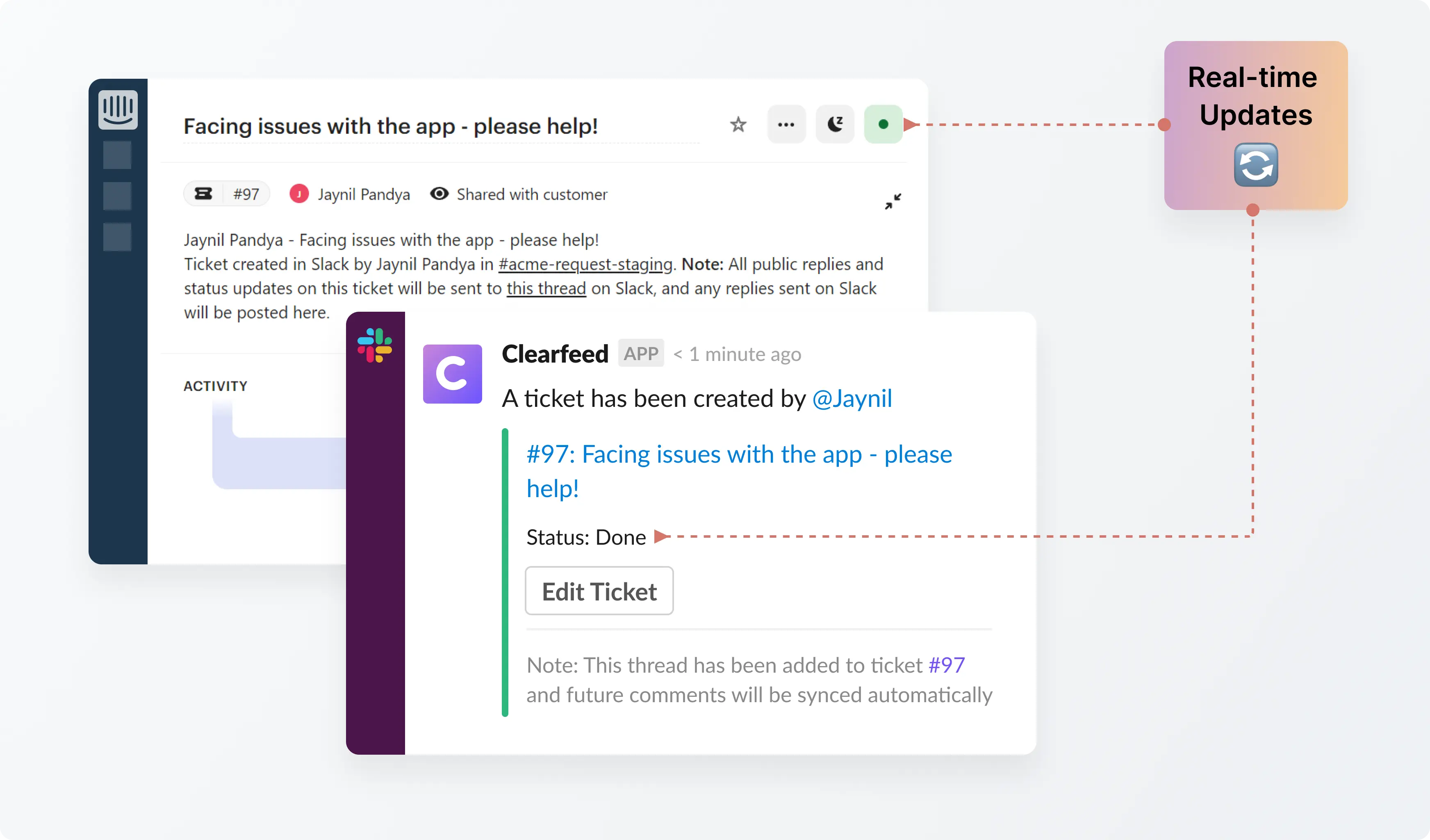 Streamline Communication and Support Workflows With ClearFeed's Slack-Intercom Integration