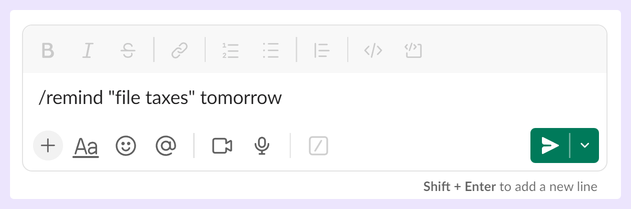How to Use Slack Reminders to Be More Responsive and Productive