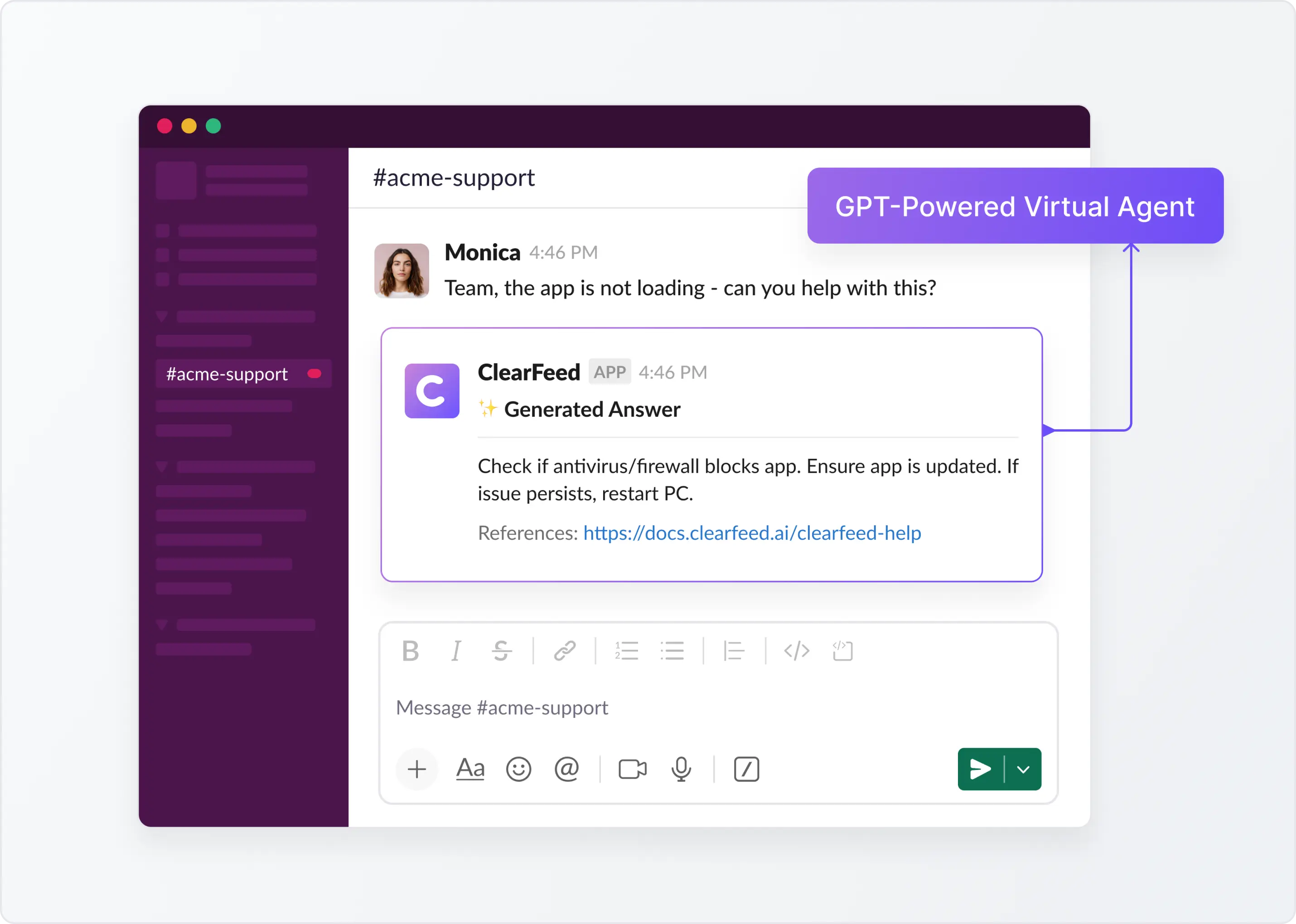 Introducing ClearFeed's GPT-Powered Virtual Agent for Efficient ...