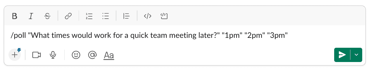 How to Create a Slack Poll: A Step-by-Step Guide