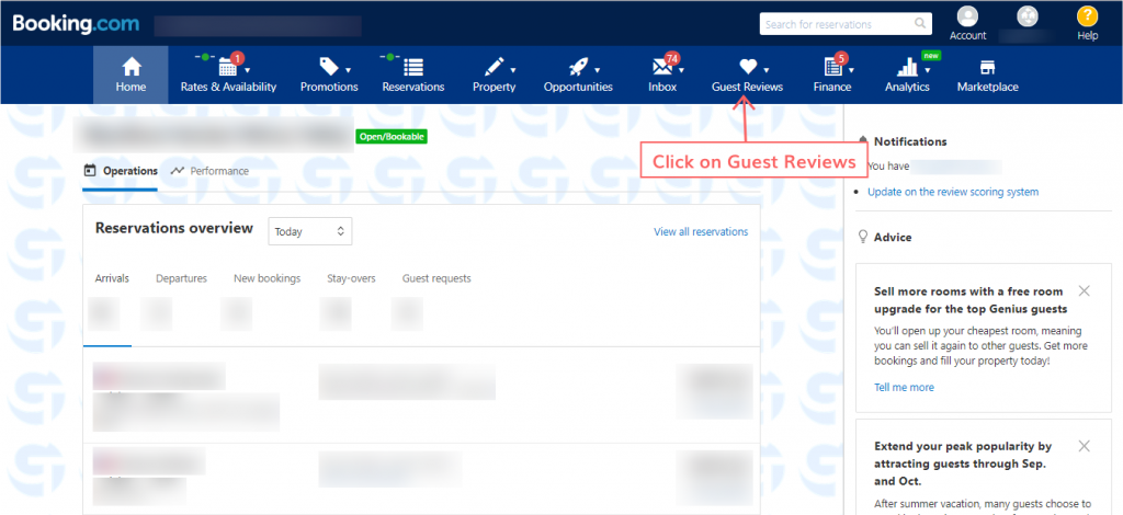 How to Respond to the Reviews On Booking.com (Steps)