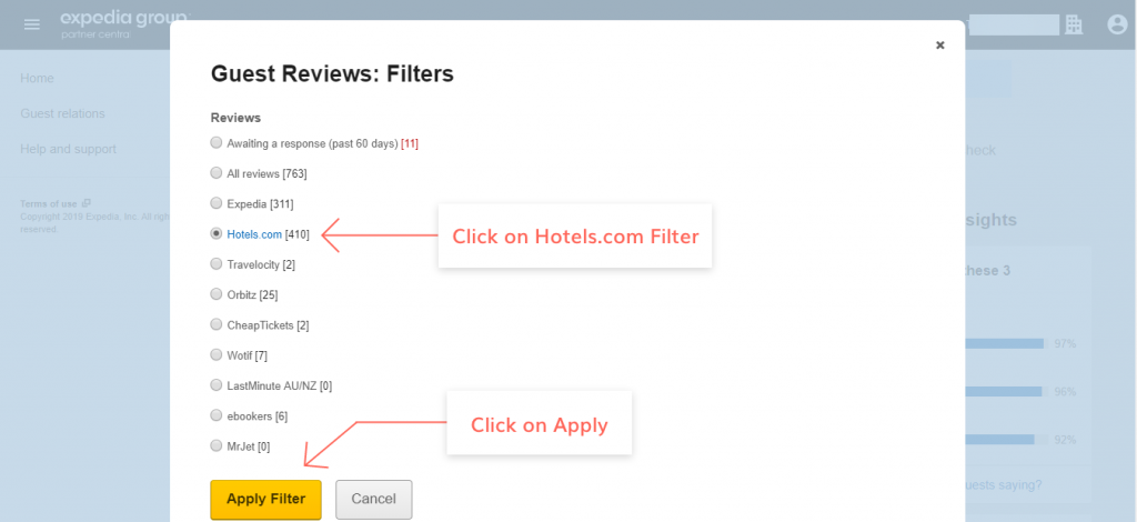 How to Respond to the Reviews On Expedia (Expedia.com & Hotels.com)