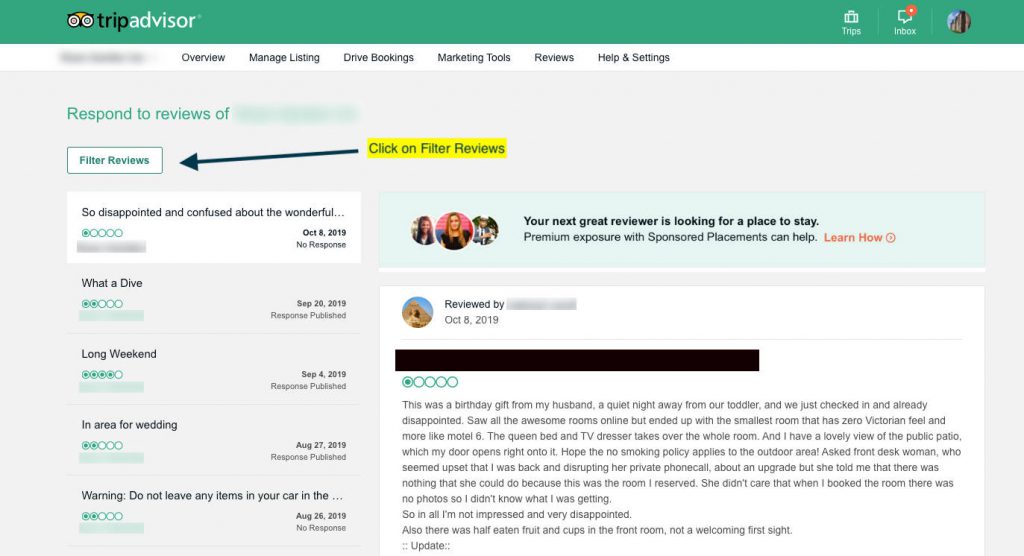 How to Respond to TripAdvisor Hotel Reviews (Visual Guide & Tips)