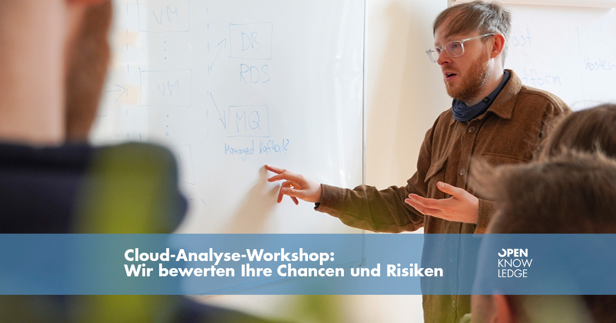 Cloud-Analyse-Workshop: Wir bewerten Ihre Chancen und Risiken