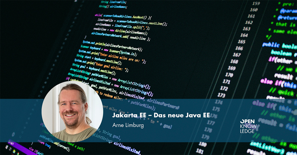 Jakarta EE in Enterprise-Projekten - Das neue Java EE