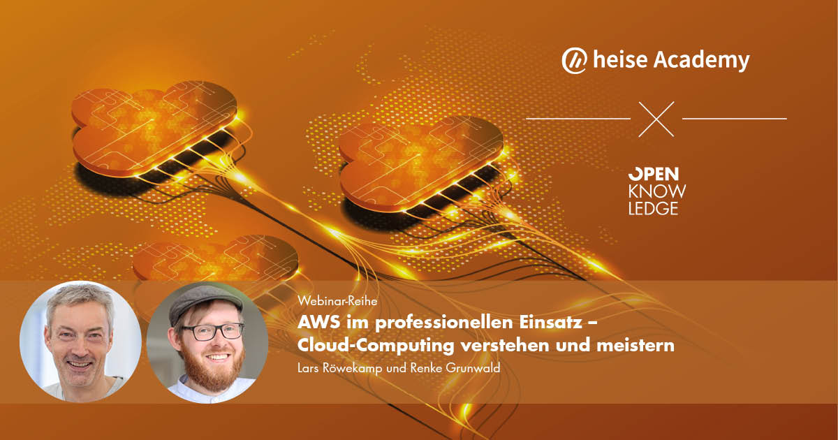 Cloud-Computing Webinar-Serie mit Heise — OPEN KNOWLEDGE GmbH