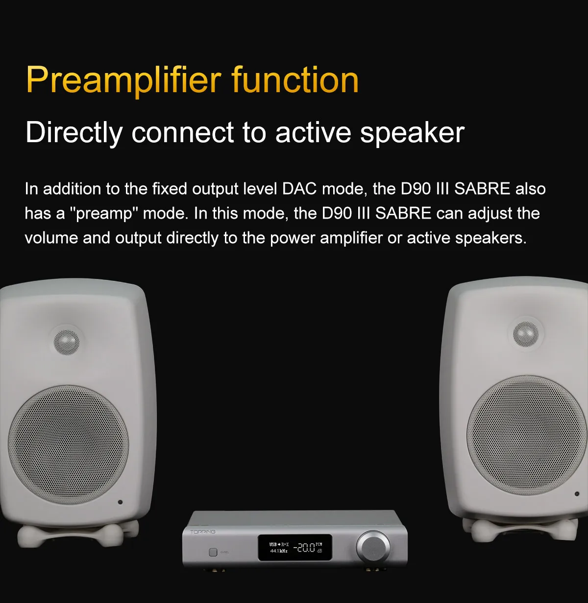 D90 III SABRE - TOPPING