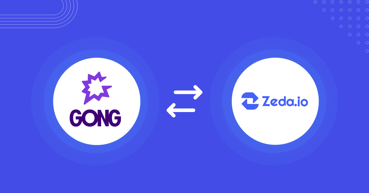 Identify New Product Opportunities with Zeda.io’s Gong Integration ...