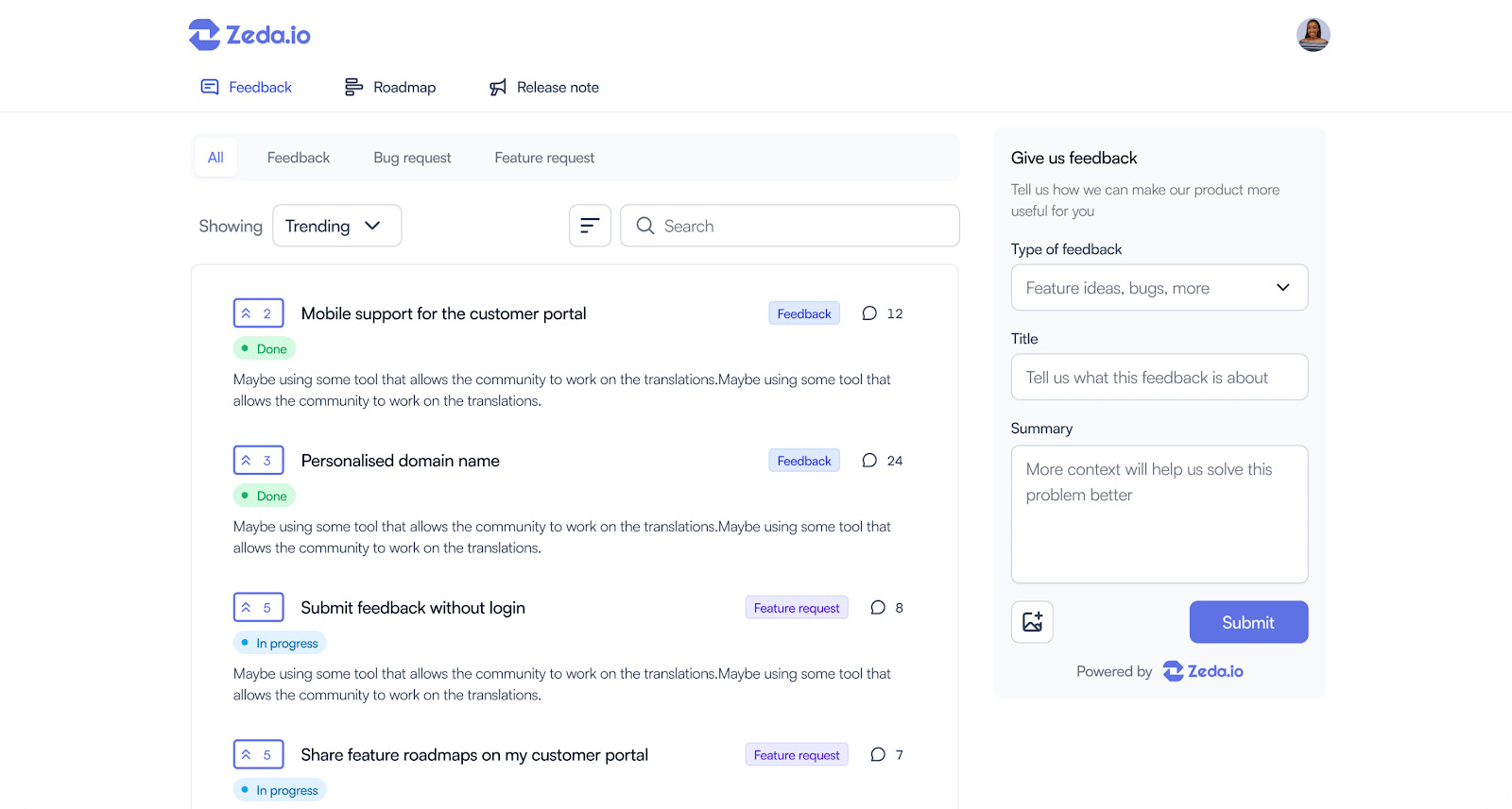 10 Types of User Feedback & How to Make the Best of It | Zeda.io