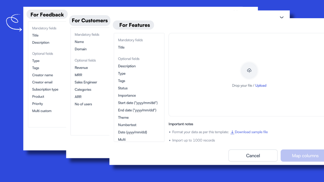 Data Migration Made Easy: Improved CSV Import by Zeda.io | Zeda.io