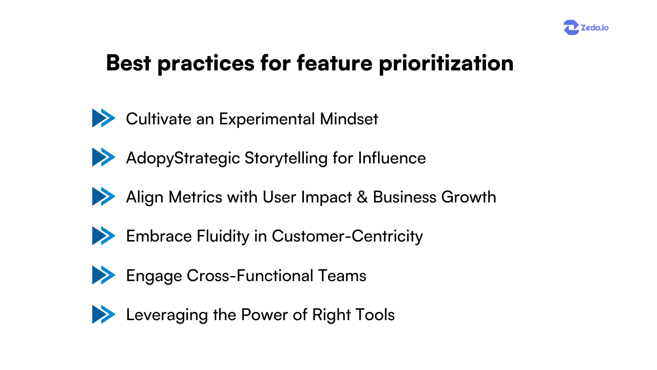 A Guide to Prioritizing Features that Matter Most | Zeda.io