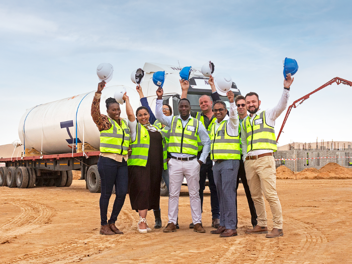Media: First Piece of Hydrogen Equipment Arrives in Namibia