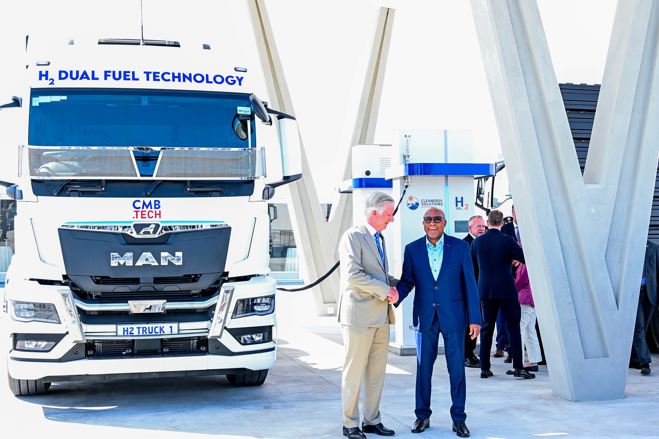 Media: Cleanergy Solutions Namibia Hosts Distinguished Guests: H.M. the ...