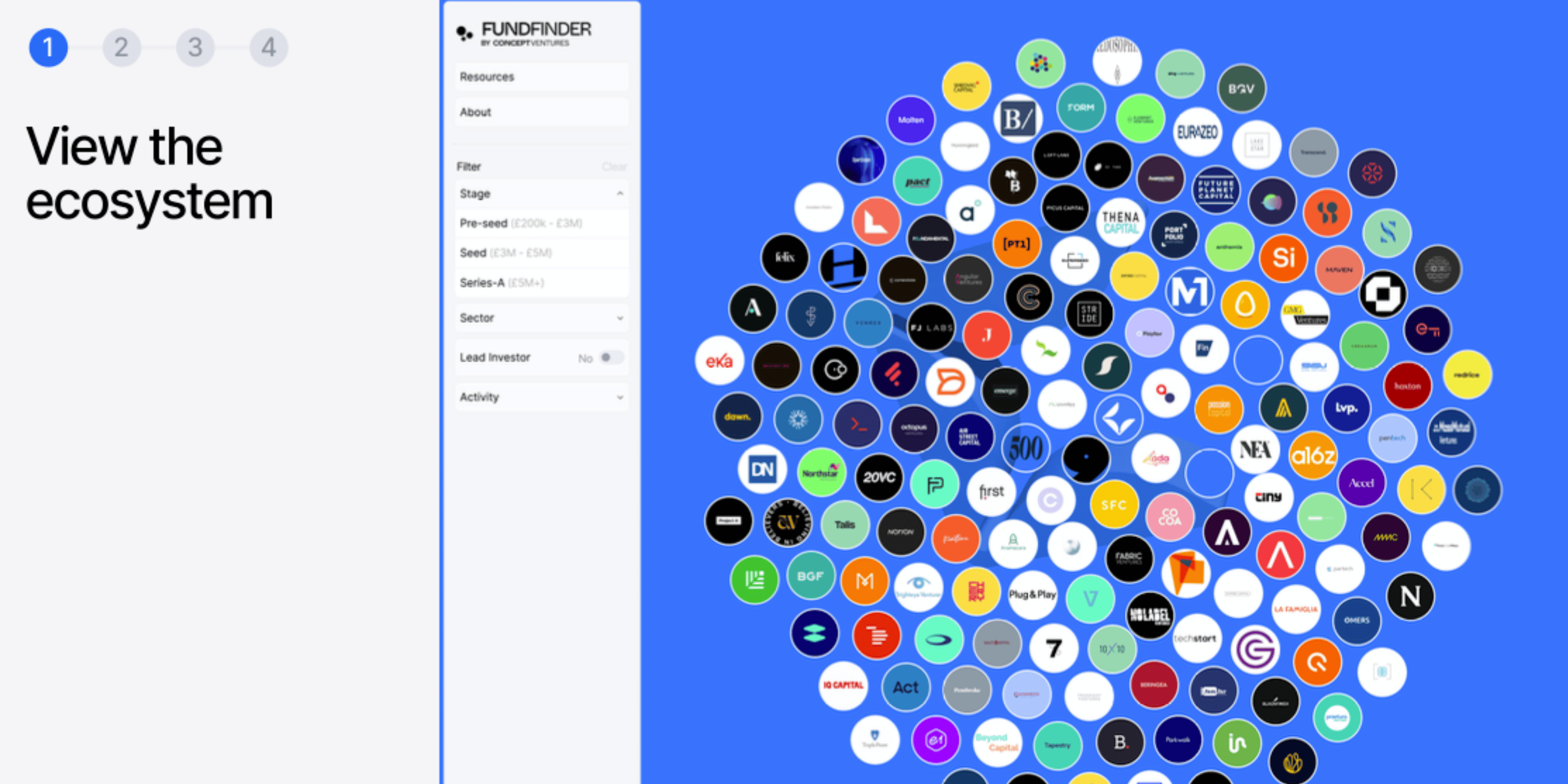 Fund Finder - Mapping the UK VC Funding Ecosystem