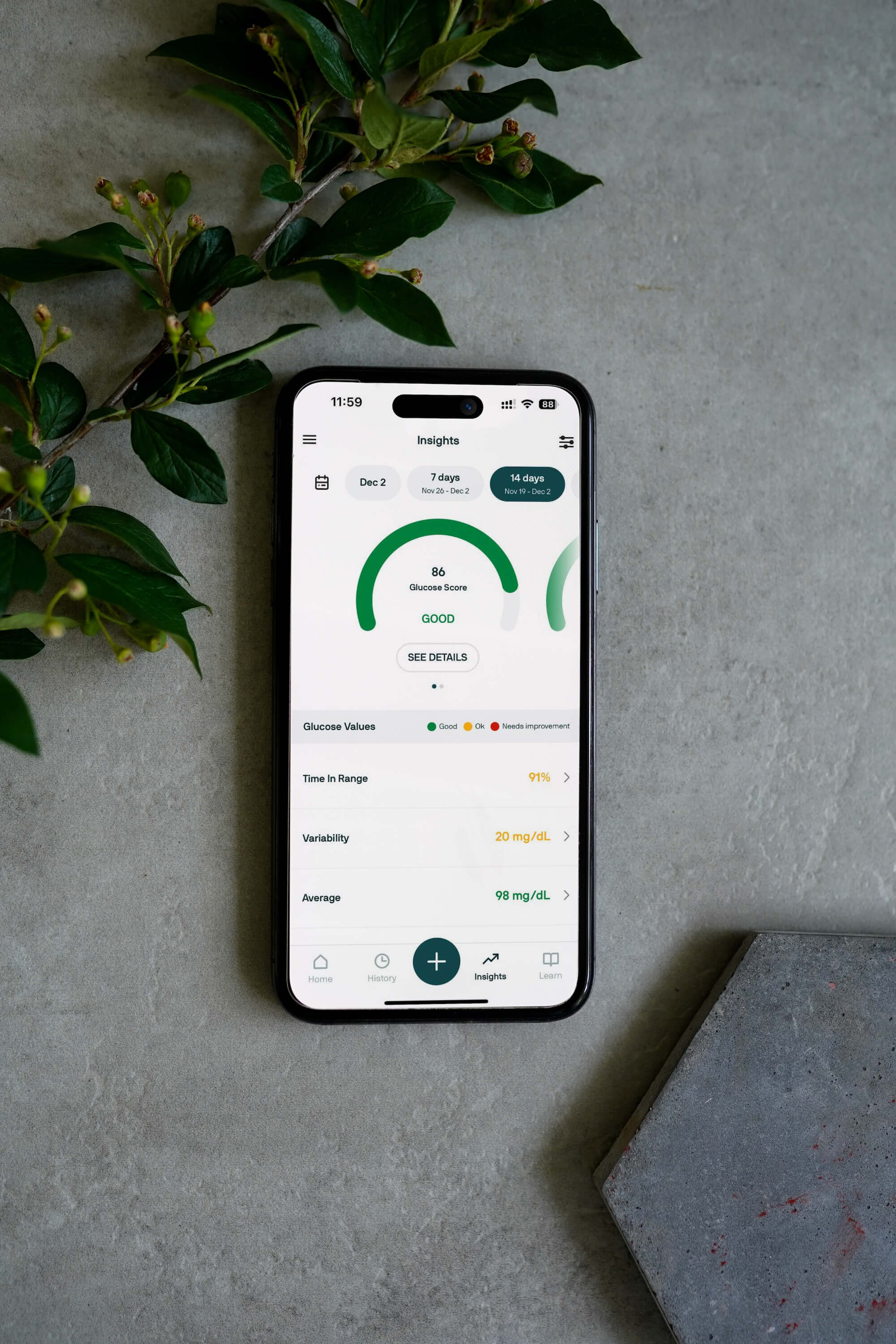 Nutrisense App, CGM App: Mobile App for Continuous Glucose Monitoring