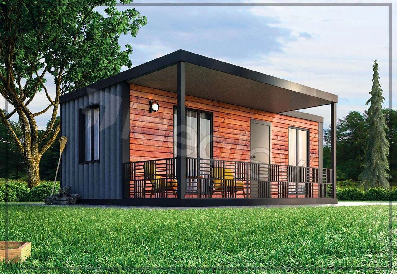 35 m2 Tiny House Vineyard House | prefabBiEv.com
