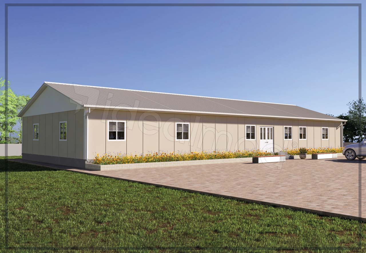 İdeal Prefabrik Ofis 315m2 | prefabrikBiEv.com