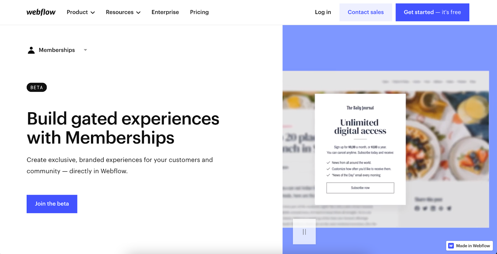 Webflow Membership – What Is It?