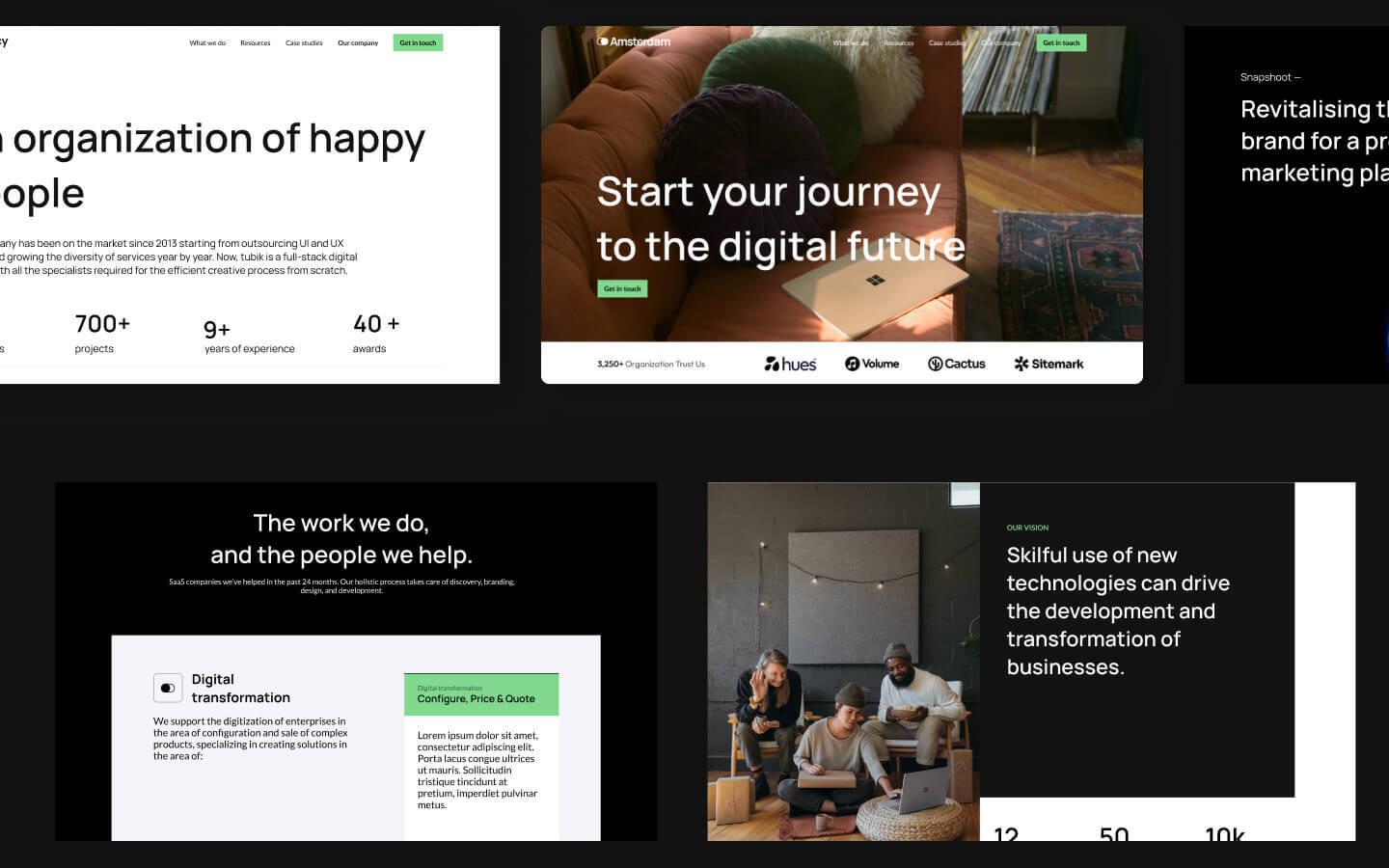 Amsterdam - Agency Webflow Template | Wedoflow