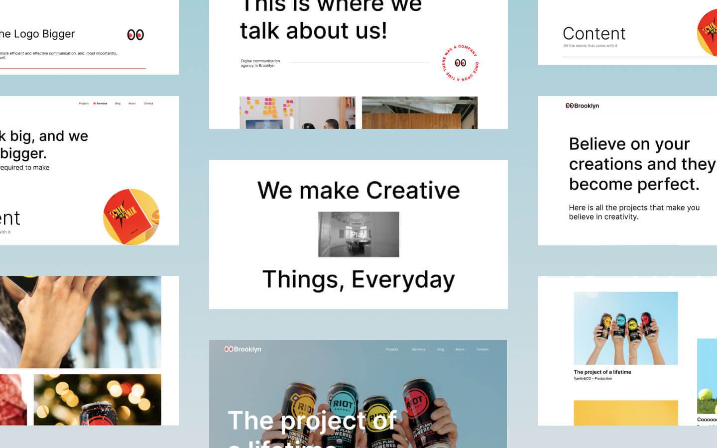 Brooklyn - Agency Webflow Template | Wedoflow