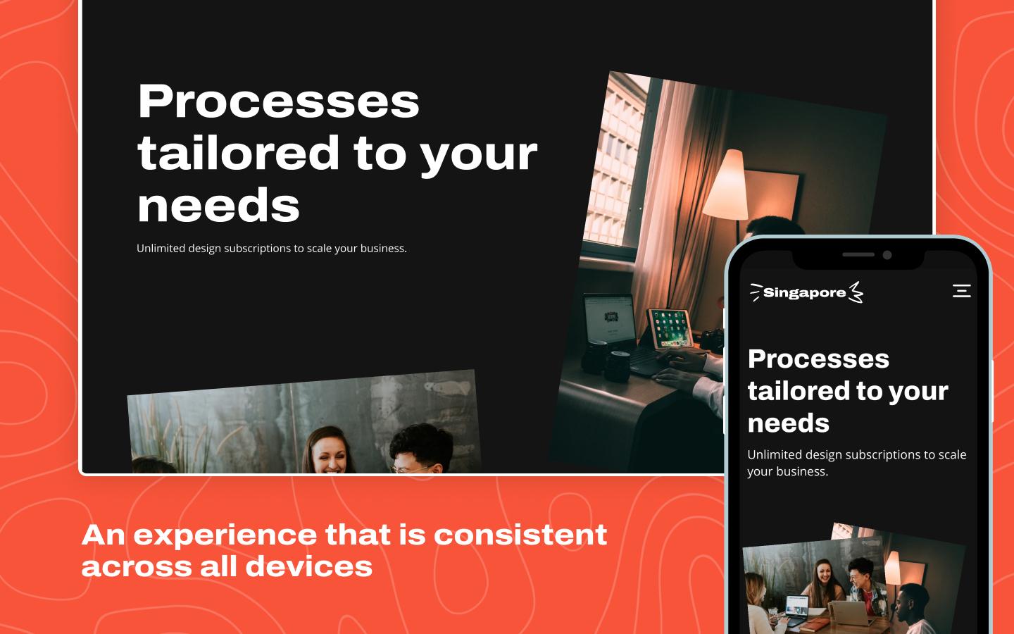 Webflow Landing Page Template – The Game Changer