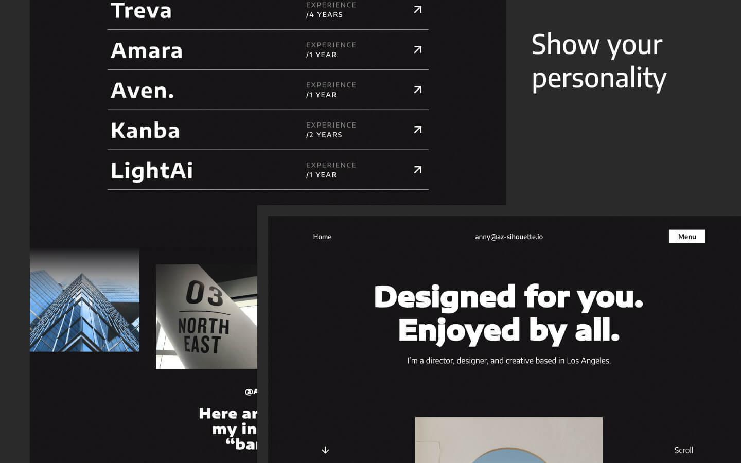 Silhouette - Portfolio Webflow Template | Wedoflow