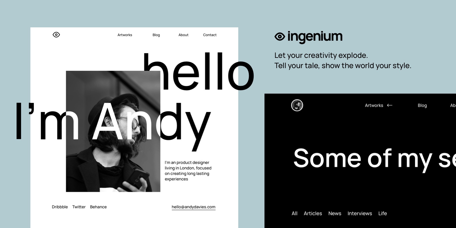 Ingenium E-commerce - Portfolio Webflow Template | Wedoflow