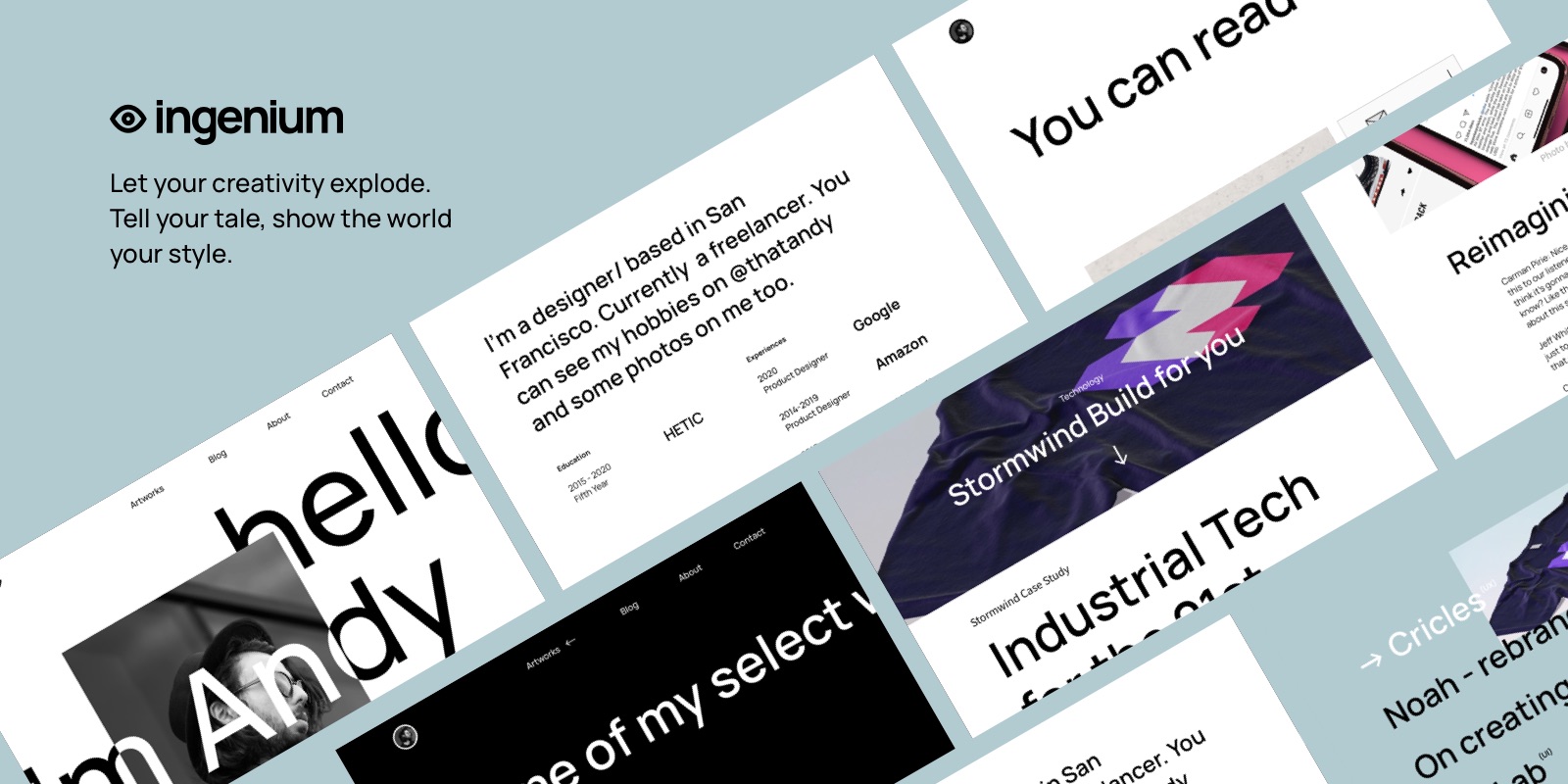 Ingenium E-commerce - Portfolio Webflow Template | Wedoflow