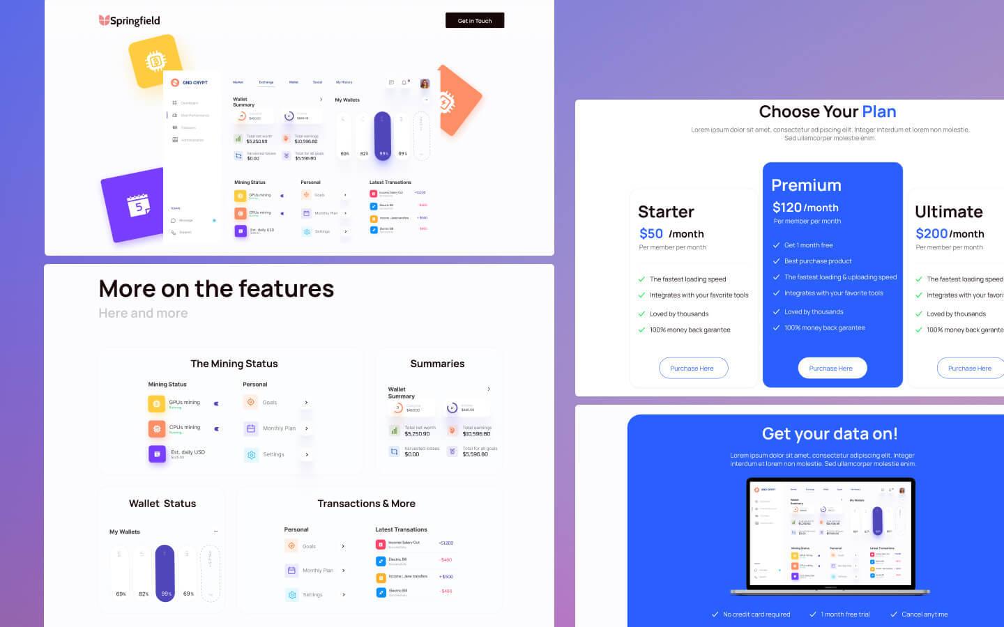 Springfield - SaaS Webflow Template | Wedoflow