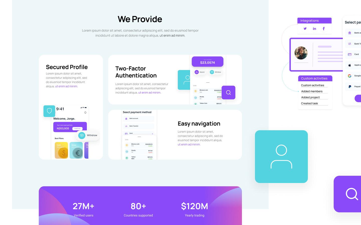 London - App Webflow Template | Wedoflow