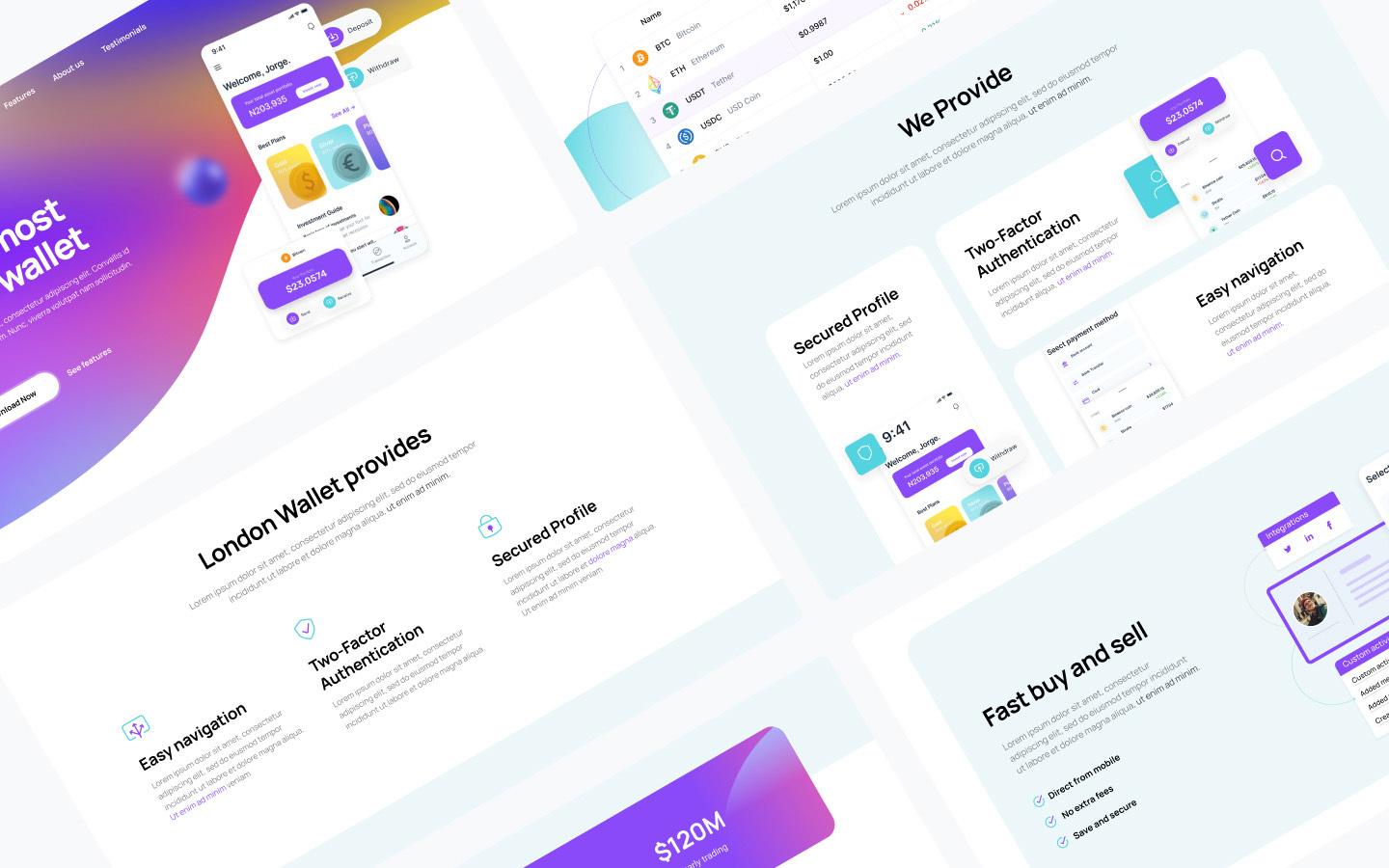 London - App Webflow Template | Wedoflow