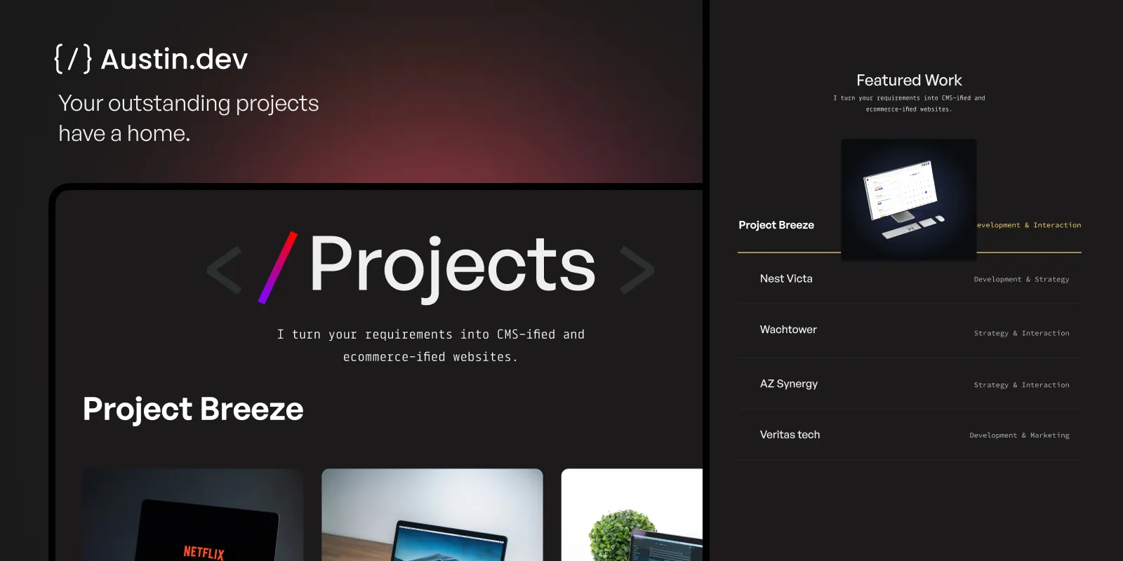 Austin - Portfolio Webflow Template | Wedoflow