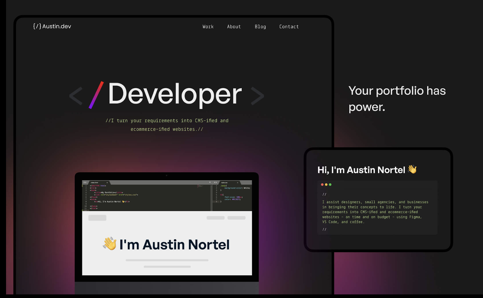 15 Best Webflow Portfolio Templates – [Showcase #1]