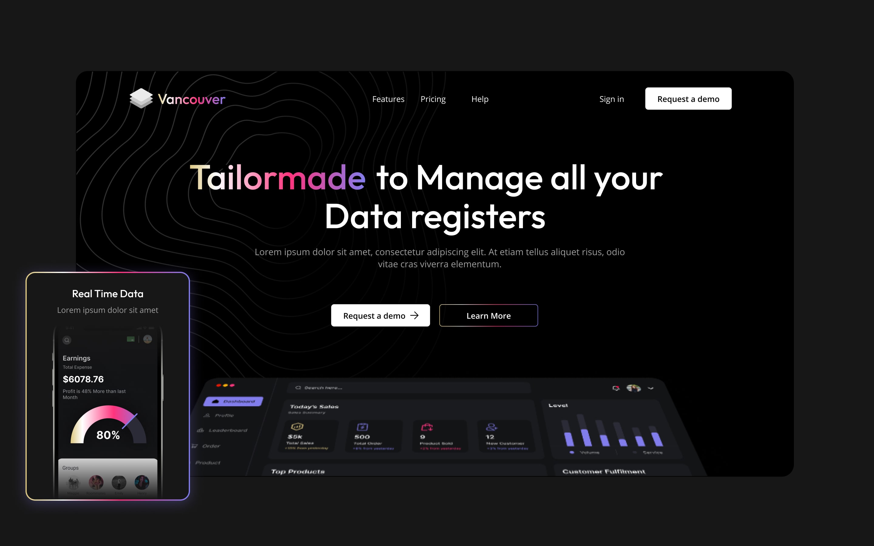 Best Webflow Web App Templates – Showcase 1
