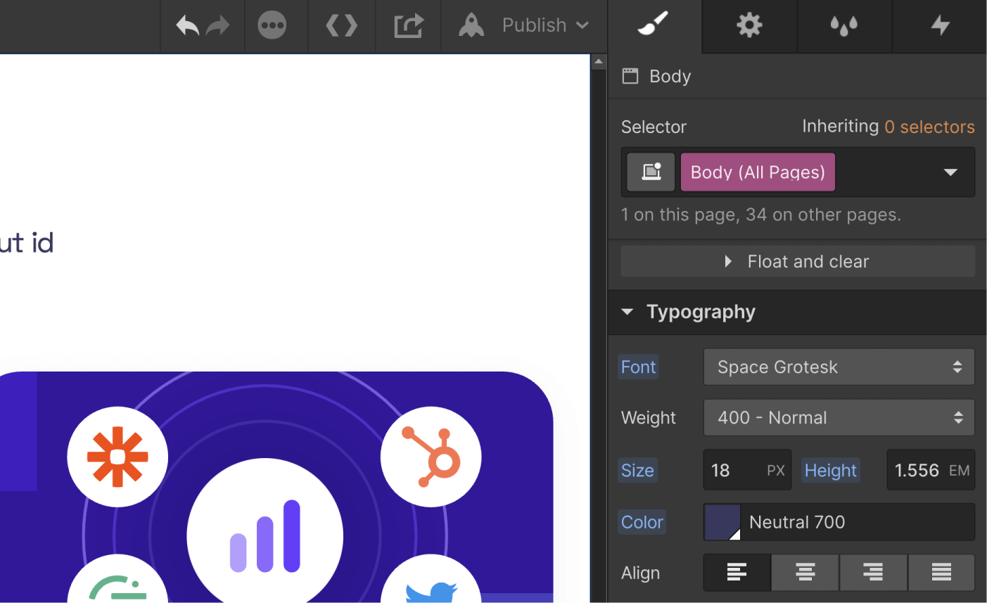 Webflow Landing Page Template – The Game Changer