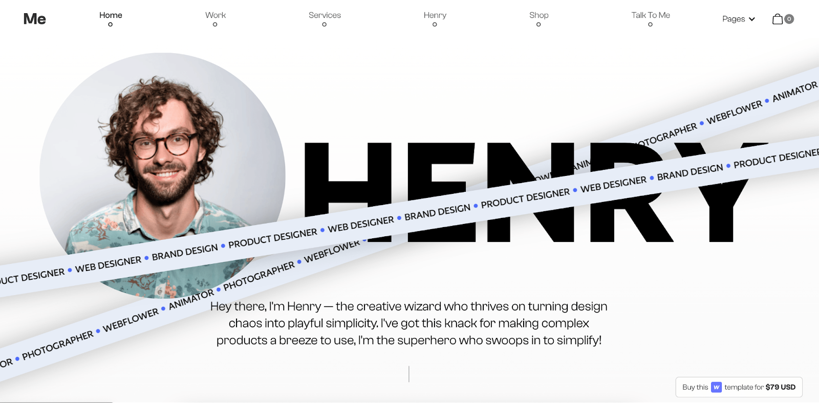 Exemples de sites Web de portfolio personnel pour les étudiants