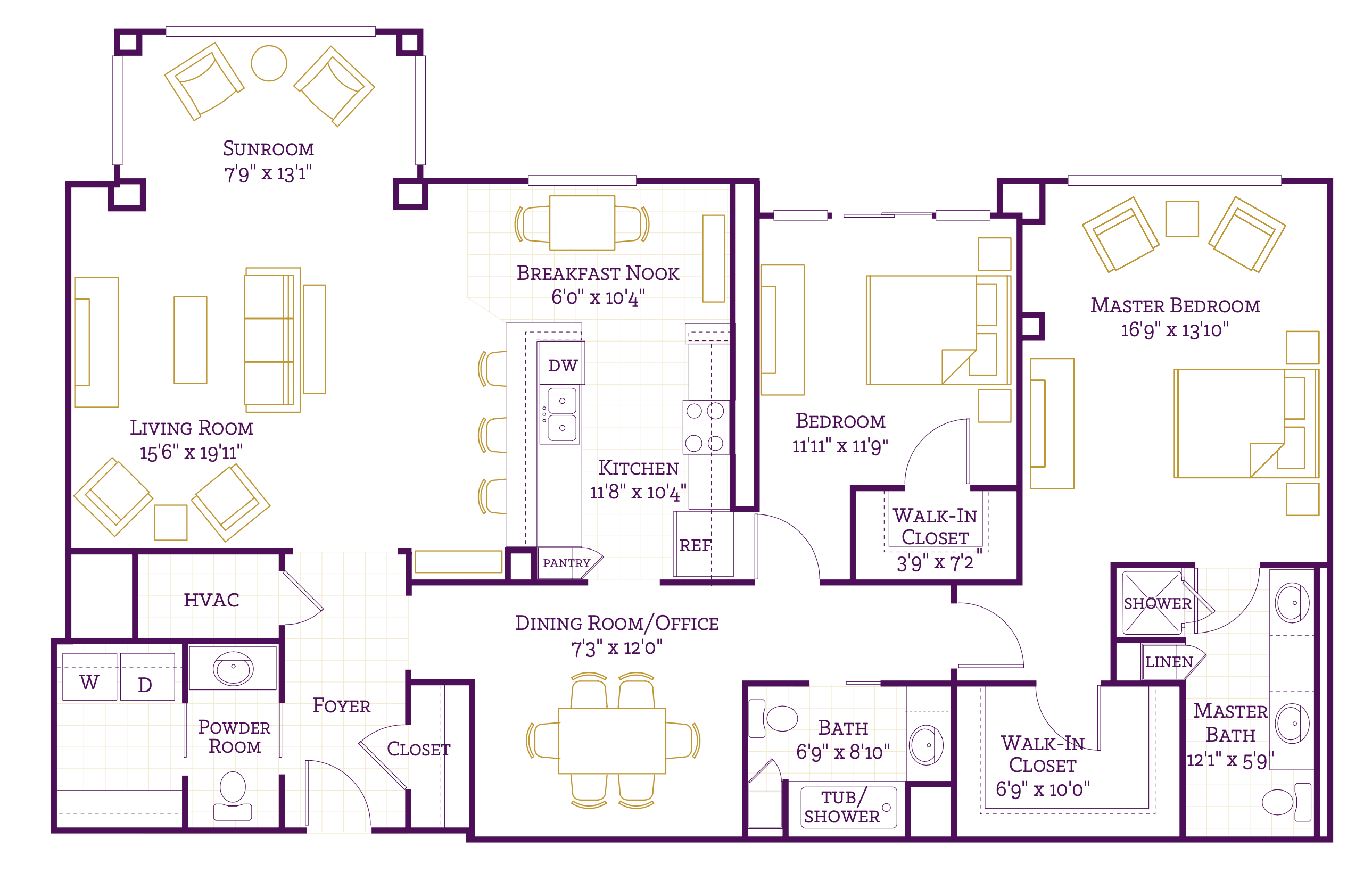 Floor Plans in Tulsa, Oklahoma | Montereau