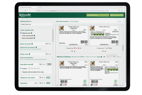 Carbon Labelling for Food | Kafoodle