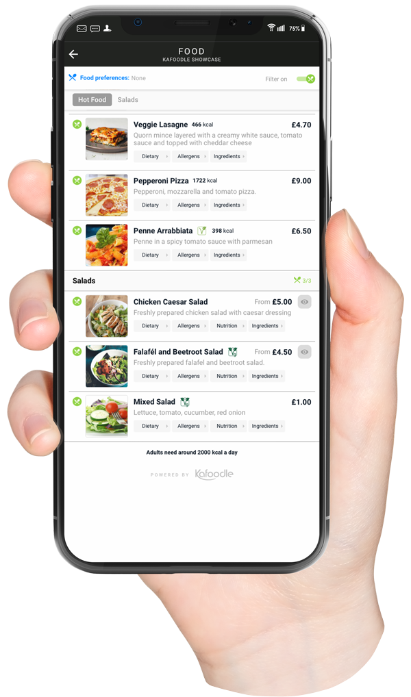 Kafoodle - Catering & Restaurant Software | Free Trial