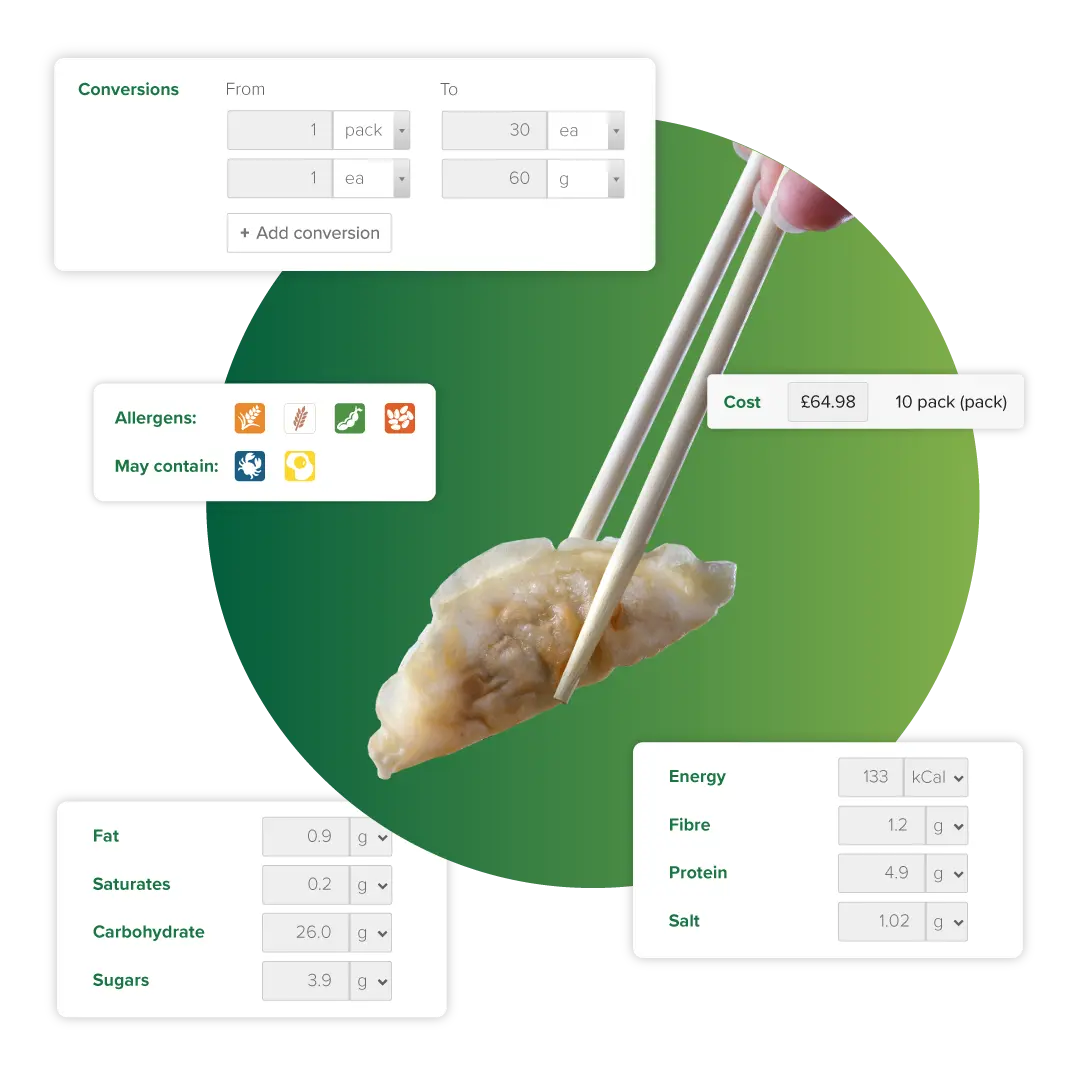 Ingredient Management Software for Food Businesses | Kafoodle