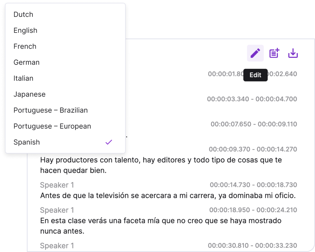 Speechlab - Automate Your Dubbing Needs